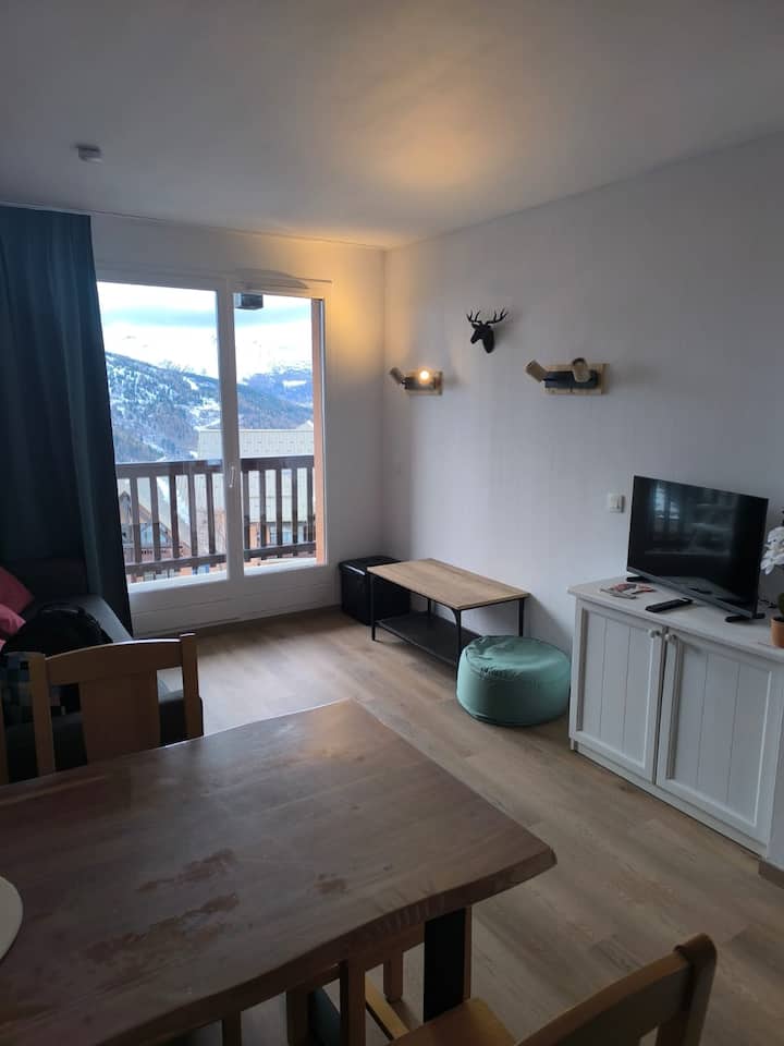 Appartement Totalement Rénové. 4 Pers Vue Montagne - Valmeinier