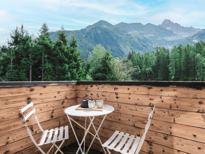 Duplex Rénové Avec Balcon Et Parking à Argentiere - Vallorcine