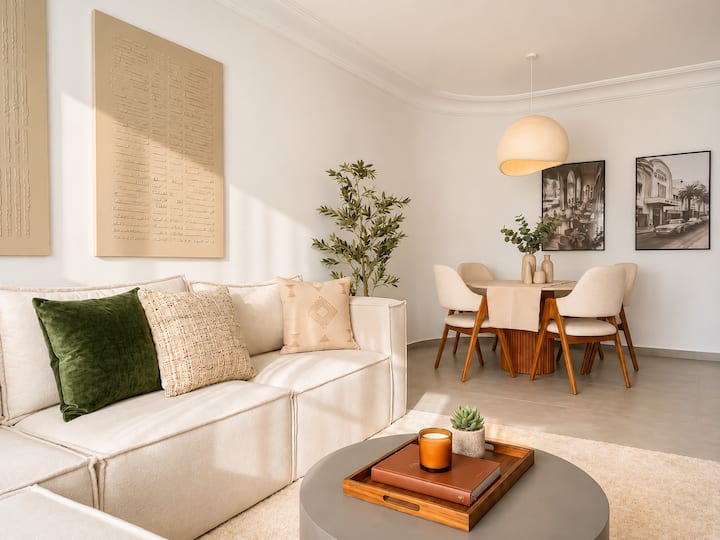 Hypercentre Appart 2 Chambres Suite Parentale - Casablanca