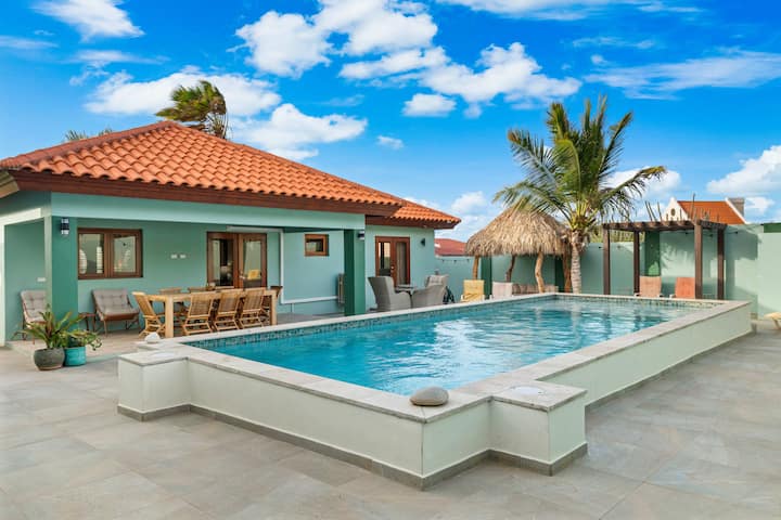 Near Alto Vista Chapel-nature-private Pool - Aruba