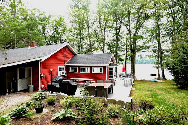 Cozy Lakeside Cottage Getaway In Norway, Maine - 挪威