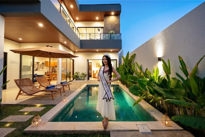 Brandnew Beachside Modern A Villa 3 Bedrooms Sanur - Sanur