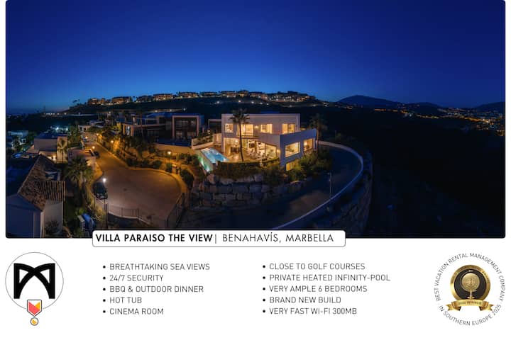 Vacation Marbella I Sea View, Cinema, Heated Pool - Costa del Sol