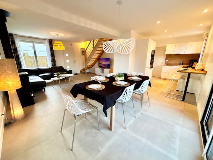 Maison Neuve, Jardin Clos, Plage à 5mn, Clohars - Clohars-Carnoët