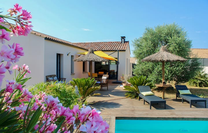 Villa Terra Nova : Piscine & Spa, 10mn De L'océan - Bretignolles-sur-Mer