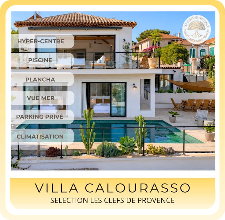 Villa Calourasso - Vue Mer - Piscine - Clim - Cassis
