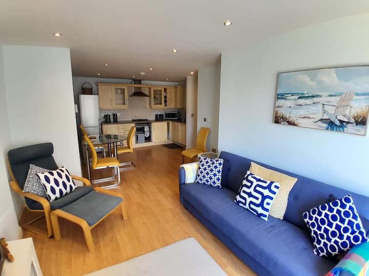 Stylish 2 Bed/2 Bath Apart In Newquay Nr Townbeach - Newquay