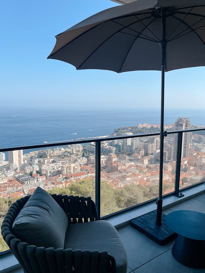 Blue Roc - Vue Sur Monaco, Ac, Parking, Piscine - Monte Carlo