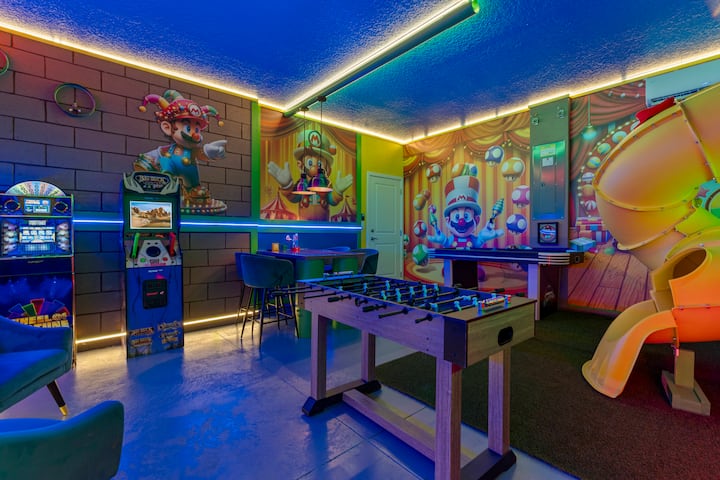 Circus-themed Home 8br W/ Pool At Bella Vida - Kissimmee, FL