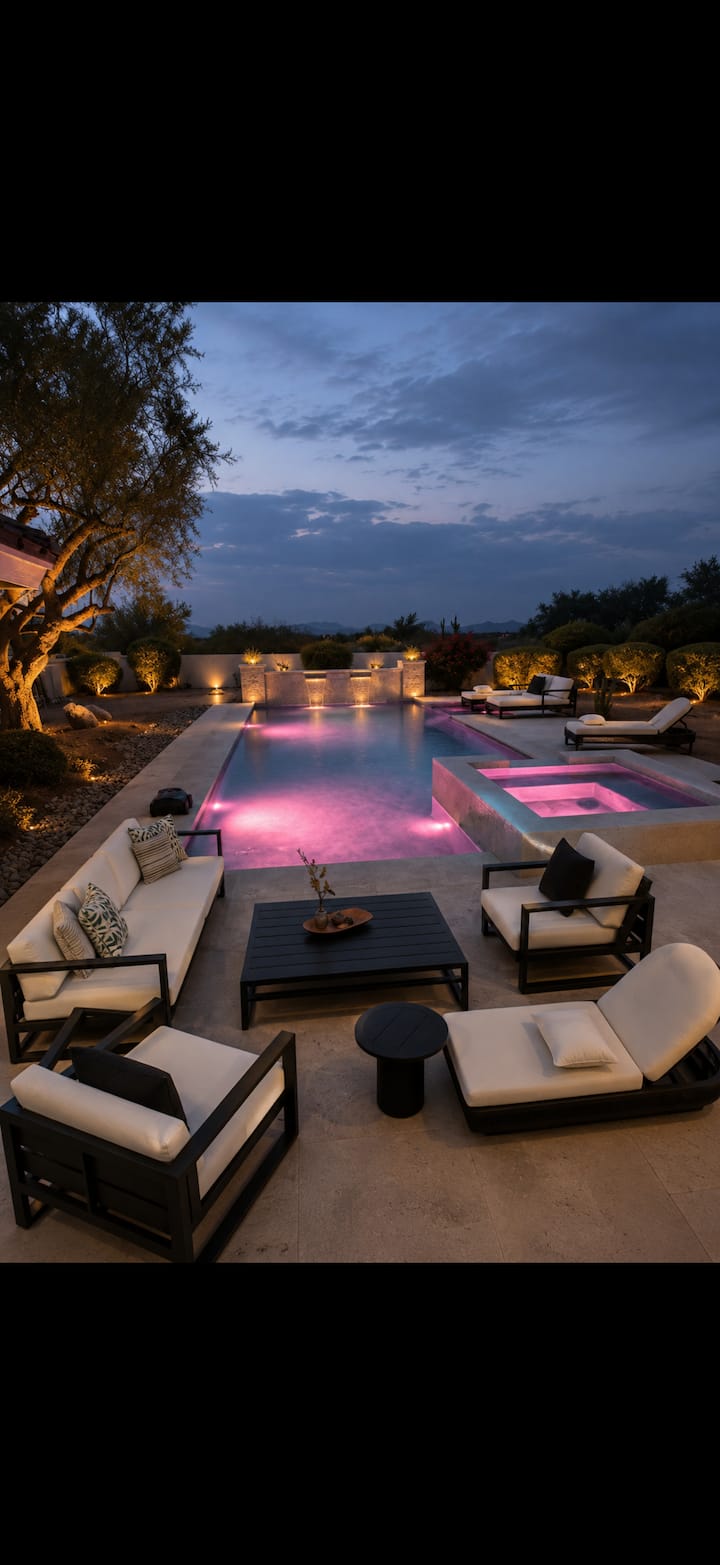 Four Peaks Vista
Luxury Desert Retreat-heated Pool - Río Verde, AZ