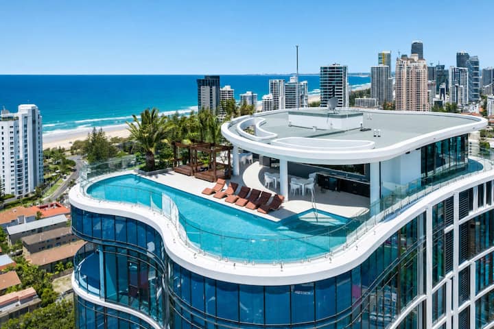 Broadbeach 2br W Rooftop Pool+freewi-fi - Broadbeach