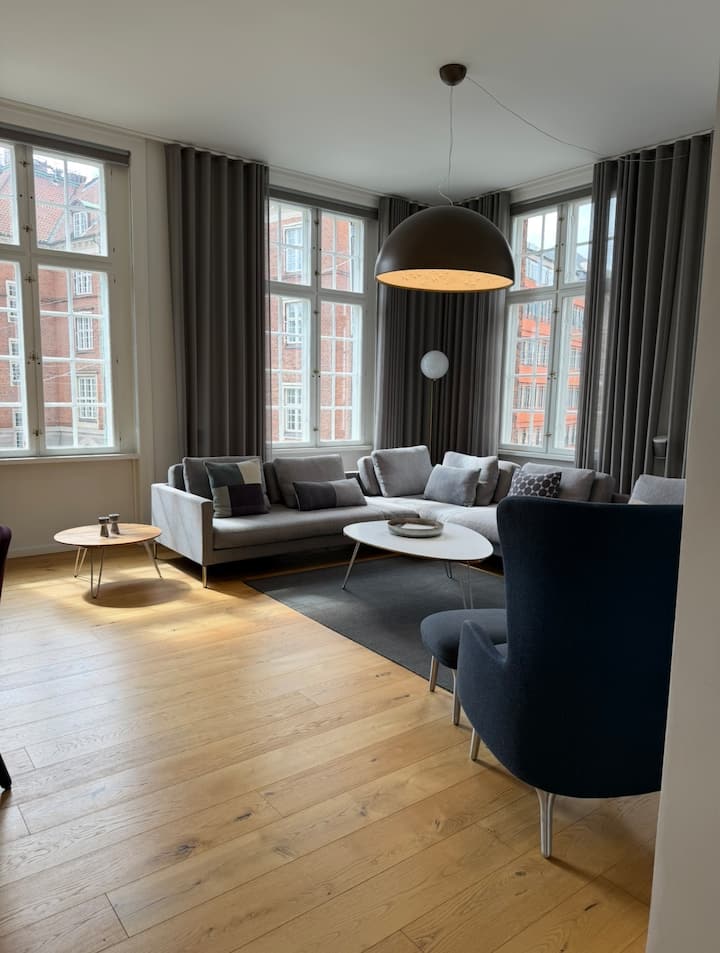 Spacious Central Apartment With Private Terrace - Kopenhaga