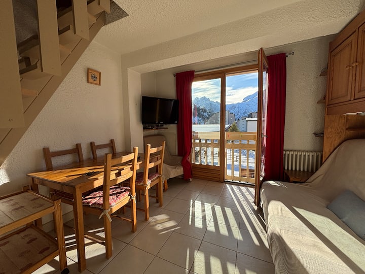 Duplex Plein Sud, Vue Muzelle, à 50 M Des Pistes - Les Deux Alpes