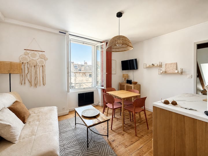 Chambéry Centre-ville : T2 Lumineux, Vue Montagne - Chambéry