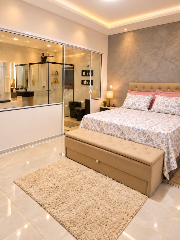 Casa Requinte/ 3min Abda E Recinto /15min Facop - Bauru