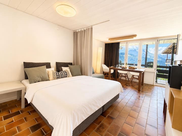 132.123appartement Cosy Avec Vue Des Alpes - Les Diablerets