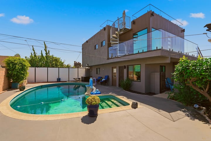 2bd/2ba Guesthouse, Rooftop Deck, Near Sofi, Lax - Inglewood, CA