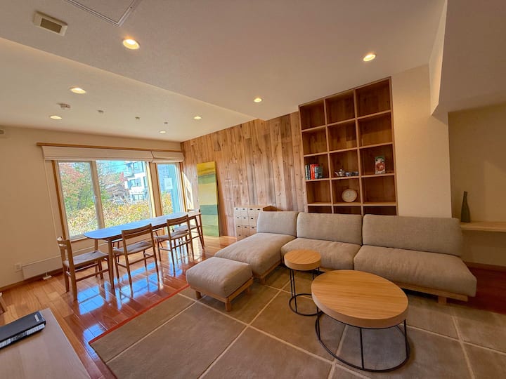 Shinsetsu #2 3bdr Apartment Central Hirafu - Niseko