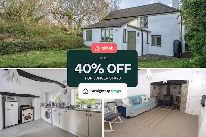 10-min Walk To Beach | Family Cottage + Parking - Bude