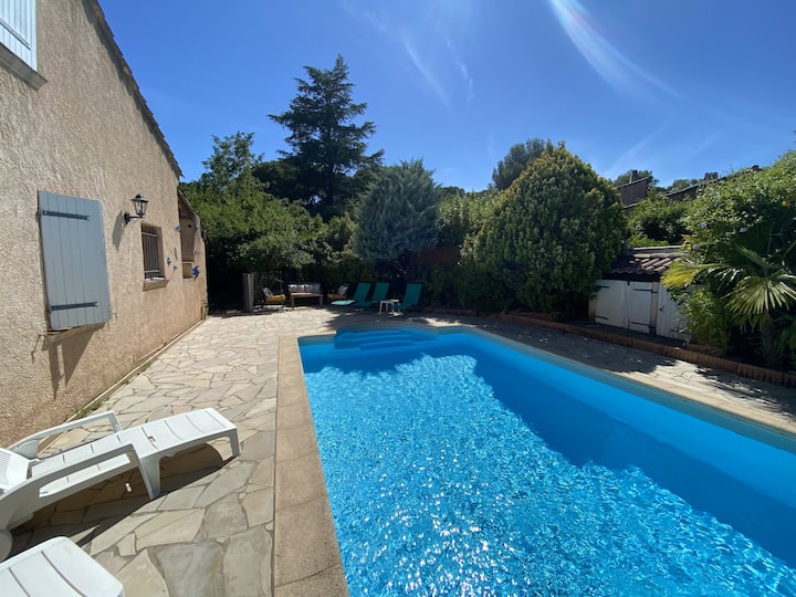 Villa Charme Provençal Piscine Clim Golfs Jardin - Saint-Raphaël