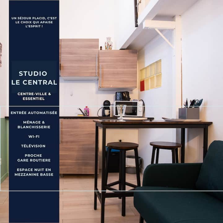 Le Studio Central  Centre-ville & Essentiel - Istres