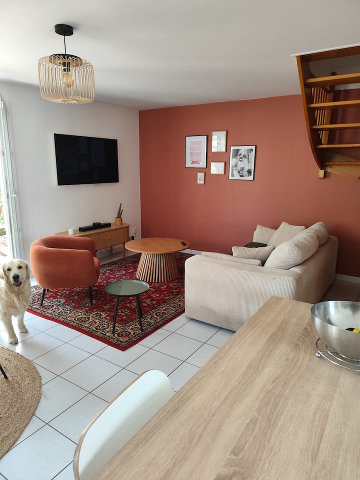 La Maison De Ville à La Campagne De Cha & Rémi - Ballan-Miré