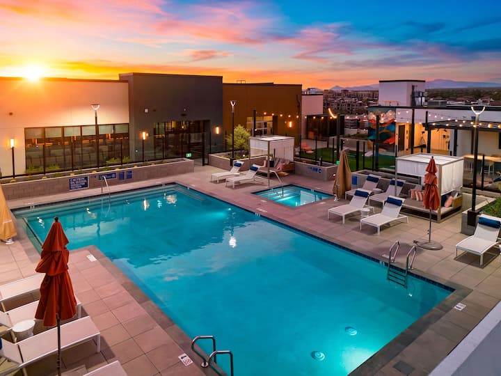 Rooftop Pool + Gym  Near Tpc Golf + Preserve - Desert Ridge - Phoenix