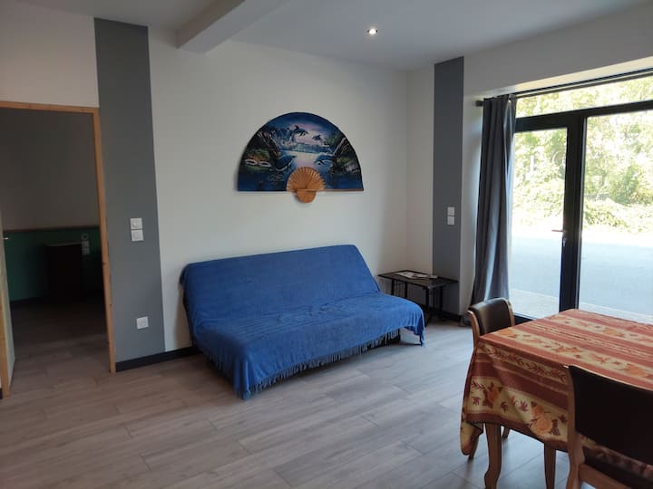 Bas De Maison Rénover Pour 5 Personnes - Antraigues-sur-Volane