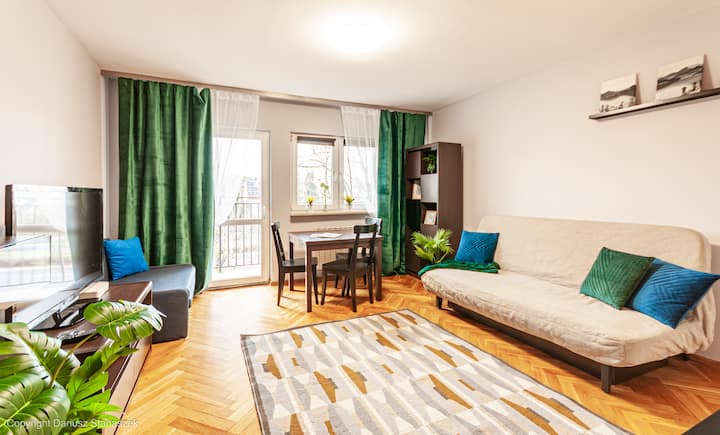 Superapart Wołoska 40 | Balcony & Bathtub | Metro - Warsaw
