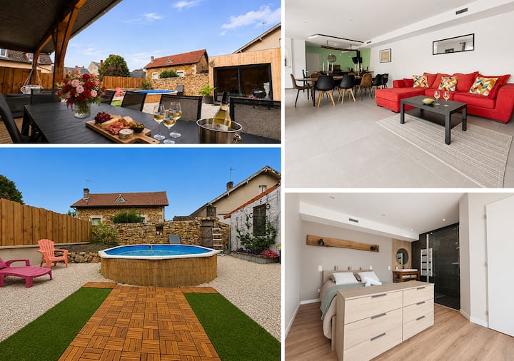 Maison Spacieuse & Rénovée 8 Couchages - Gourdon - Gourdon