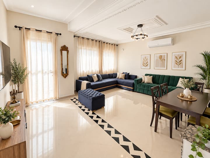 New Central 1br Apart Kingsize Ac, Wi-fi + Balcony - Fez