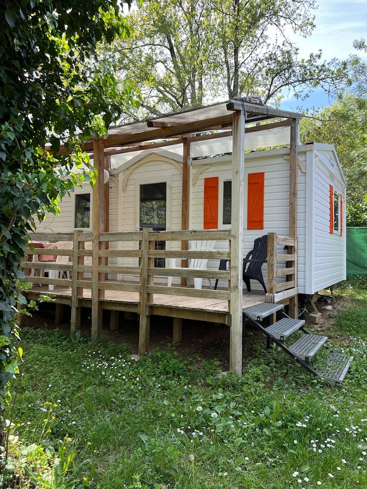 Mobile Home Ardèche Bord De Rivière - Ruoms