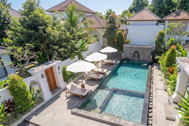 Tropical 1br Stay In Ubud W Pool, Patio & Kitchen - 우부드