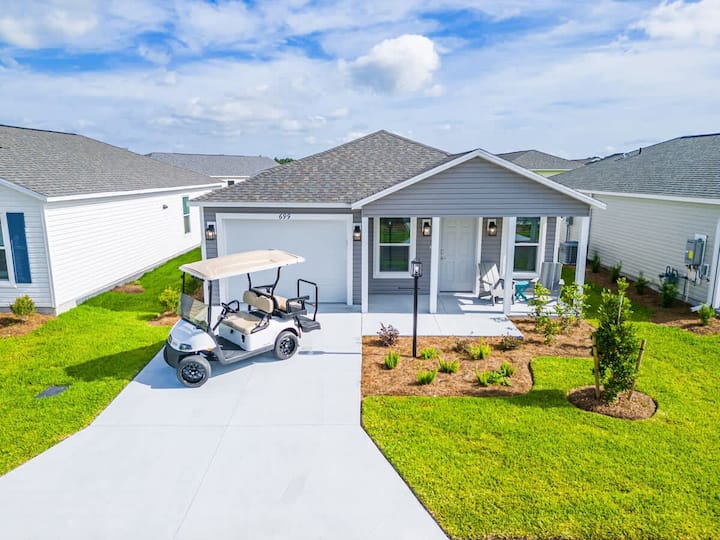 Cozy & Bright 2br Patio Home - W/golf Cart - Leesburg