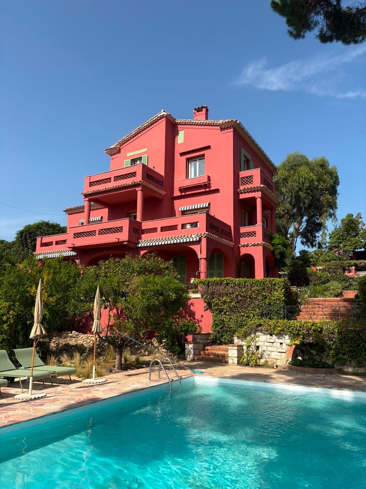 Mediterranean Villa With Breathtaking Seaview - Nizza