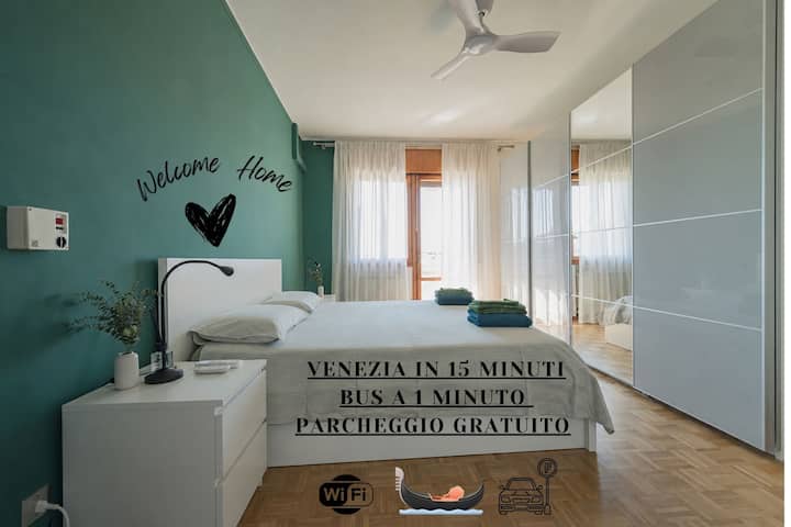Venise 15 Min, Bus 1 Min & Parking Gratuit - Venice