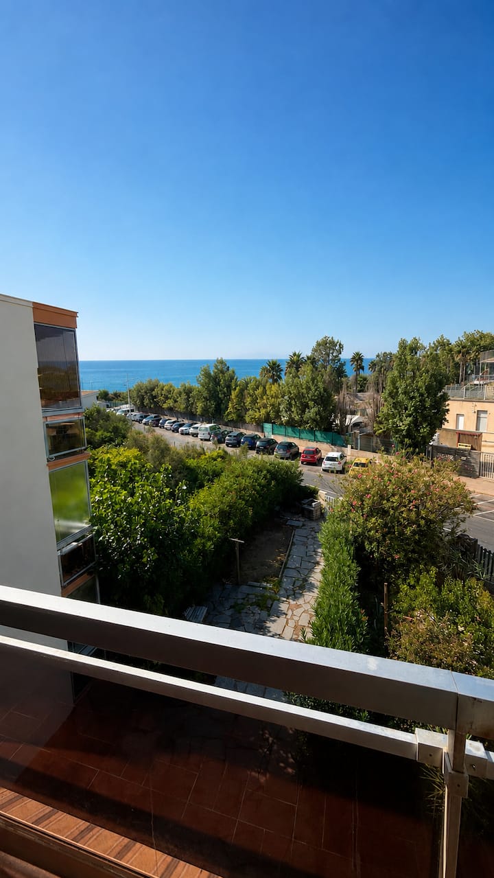 Appart Studio Clim Terrasse Vue Mer à 50m Plage - Valras-Plage
