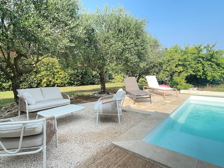 Villa Cosy & Piscine Privée Chauffée En Cévennes - Alès