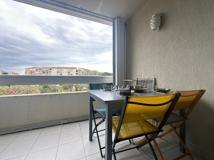 Studio 4 Pers Avec 2 Piscines à 5 Min De La Plage - Plage de l'Espiguette