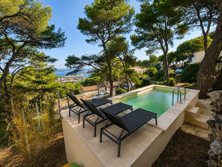 Un Havre De Paix Avec Vue Magnifique, Piscine - Sète