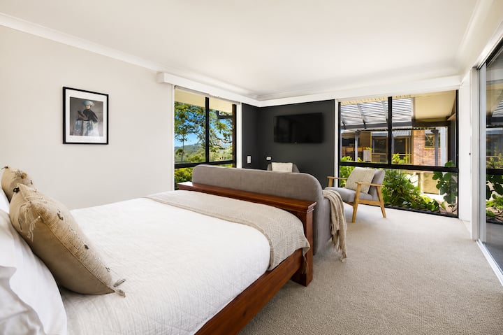 Cozy Luxury Farm Stay | Ensuite | Gold Coast Views - Tamborine Mountain