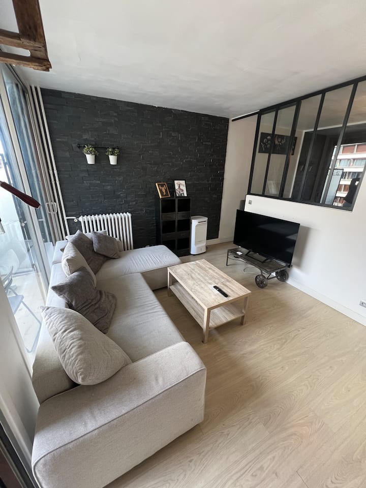 Loft Cosy Proche Quai De Seine Et Tour Eiffel - Boulogne-Billancourt