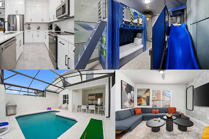 Sasha's Street | I-drive Home W Theme Br, Pvt Pool - Orlando, FL