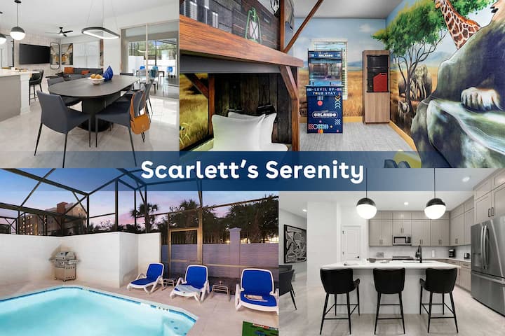 Scarlett's Serenity | Fab New Villa Near Universal - Orlando, FL