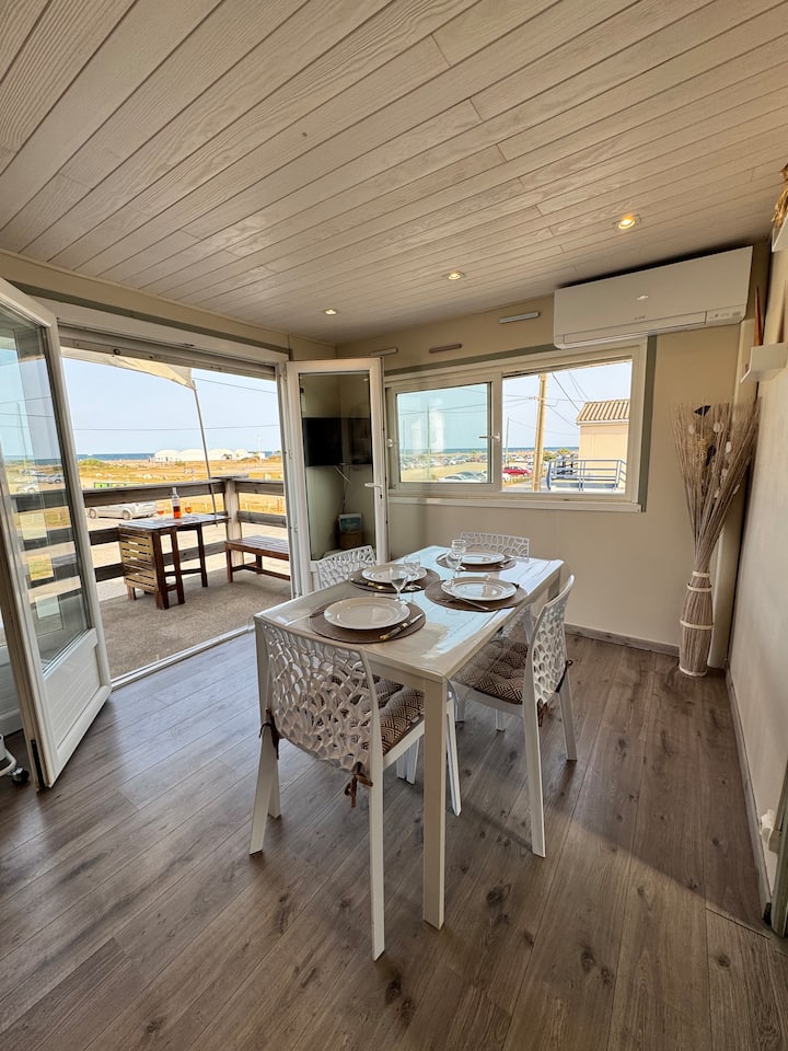Chalet Avec Vue Panoramique à Deux Pas De La Plage - Gruissan