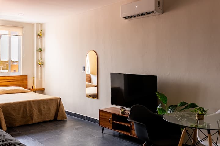 Suite Queen |Rooftop Con Jacuzzi| Cerca Del Ferry - Cancún