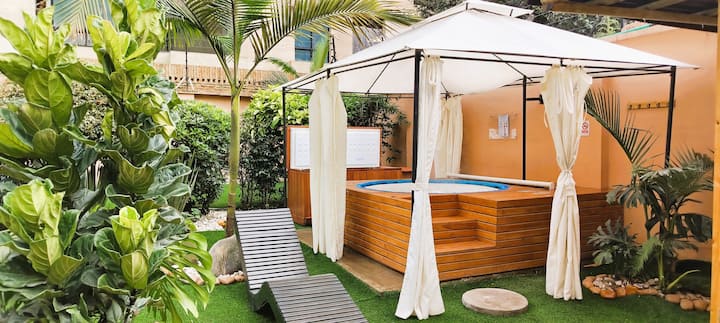 4.5br Cozy Escape | Jacuzzi, Sauna & Ice Bath - Bogota