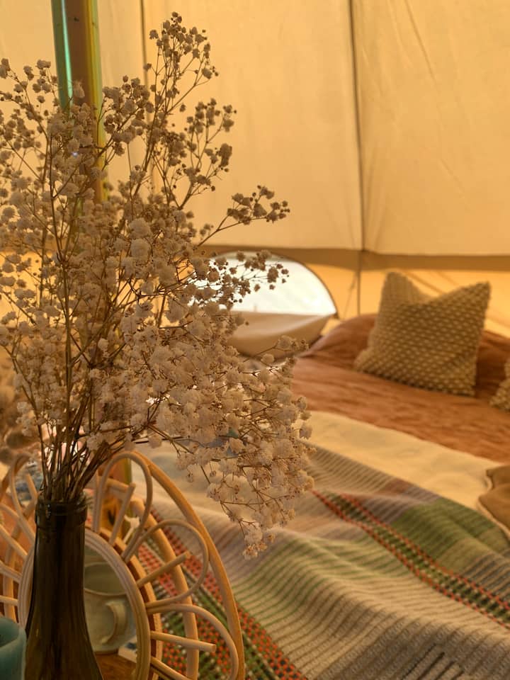 Fern | Rustic New Forest Bell Tent - New Milton