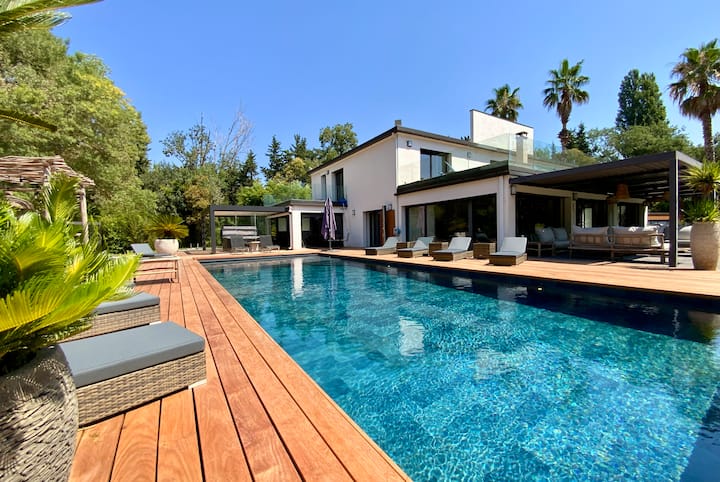 Le Jardin Des Cambrettes Villa Piscine Tennis - Montpellier