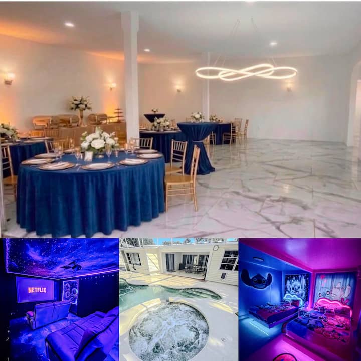 50 Guest-lakehouse+guesthouse+event Hall+pool+gym - St. Cloud, FL
